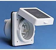 Marinco Standard Plastic 30 Amp 125V Easy-Lock Shore Power Inlet ...
