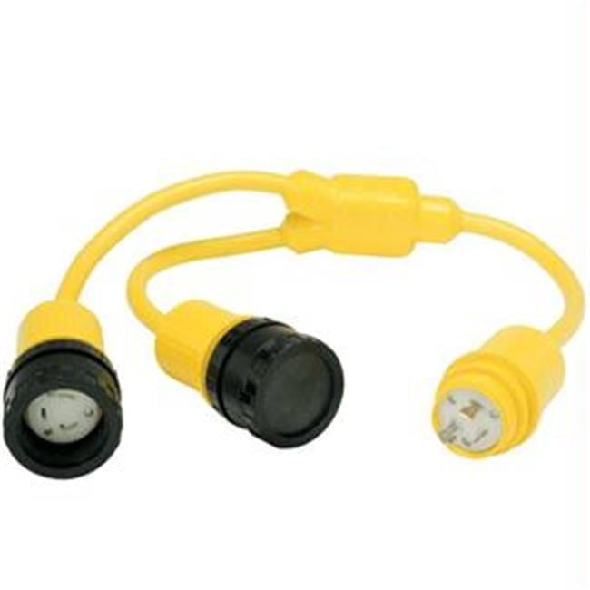 Marinco Y-Adapter 2-30A Locking to 30A Locking - Walmart.com