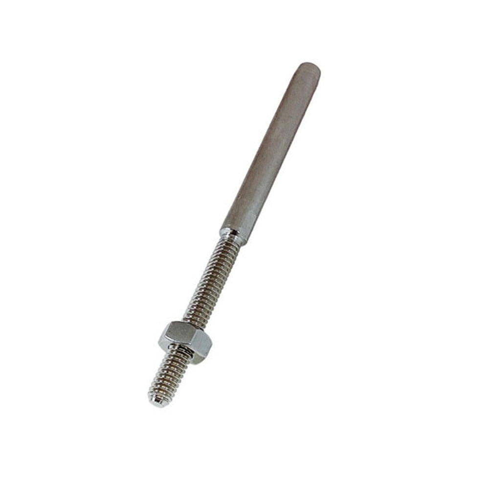 Marine 1/8" Cable Rail Hand Swage Stud Swage Terminal Stainless Steel ...