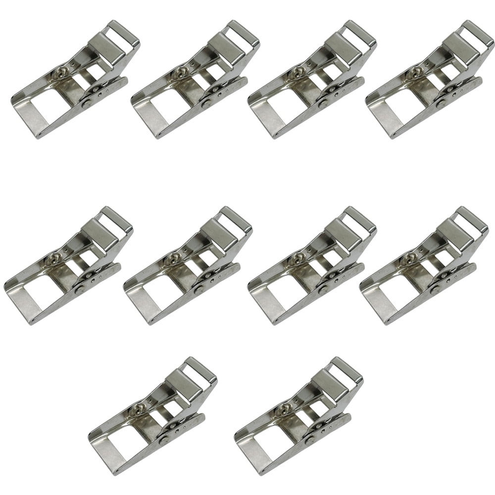 Marine 1" Over Center Buckle Tie Down 300 Lbs WLL Stainless Steel T304 ...