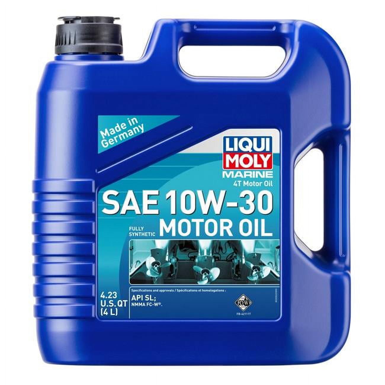 Marine 10W-30 4T Engine Oil, 1 ltr - Walmart.com