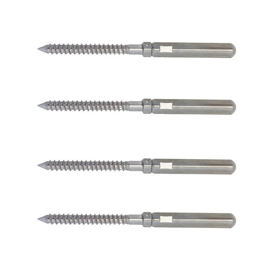 Marine 3/16" Cable Lag Swage Stud Cable Railing Rail T316 Stainless ...
