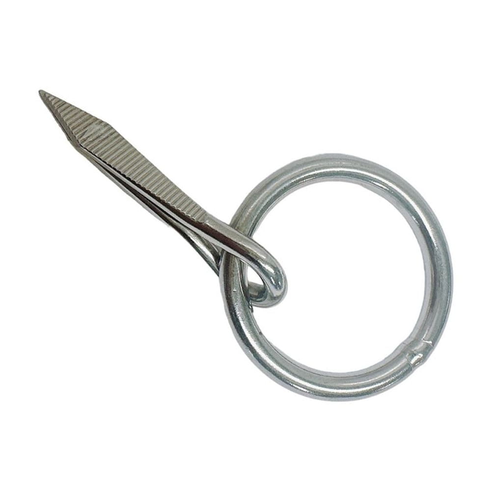 Marine 3/16" Ring Nail Link Connect Yacht Sailing Welded Ring,Stainless ...