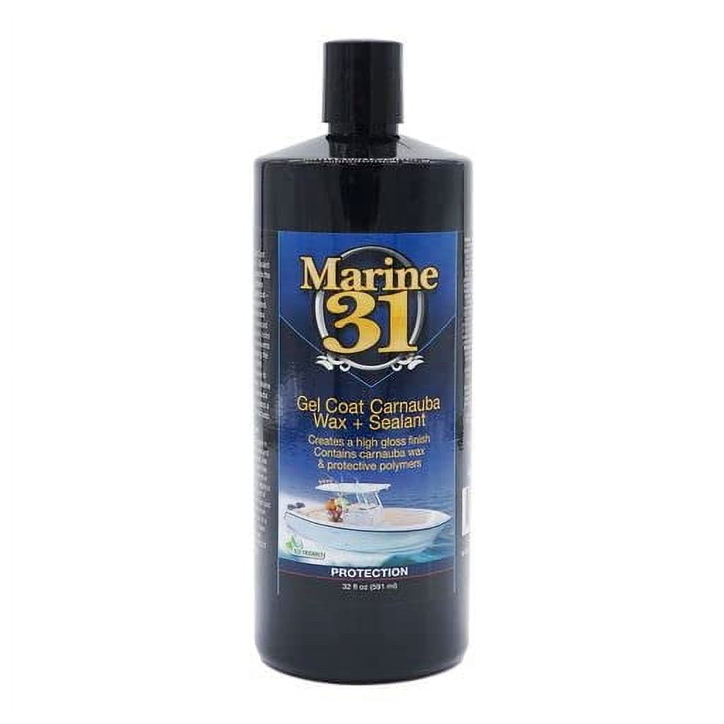 Marine 31 Gel Coat Carnauba Wax & Sealant | Protects & Enhances Gel ...