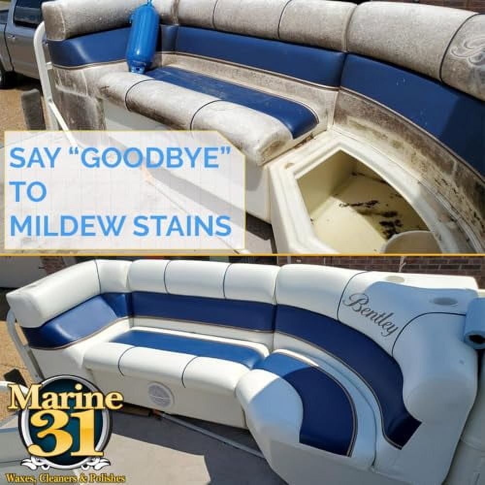Marine 31 Mildew Stain Remover & Cleaner | Eliminates Stains from ...