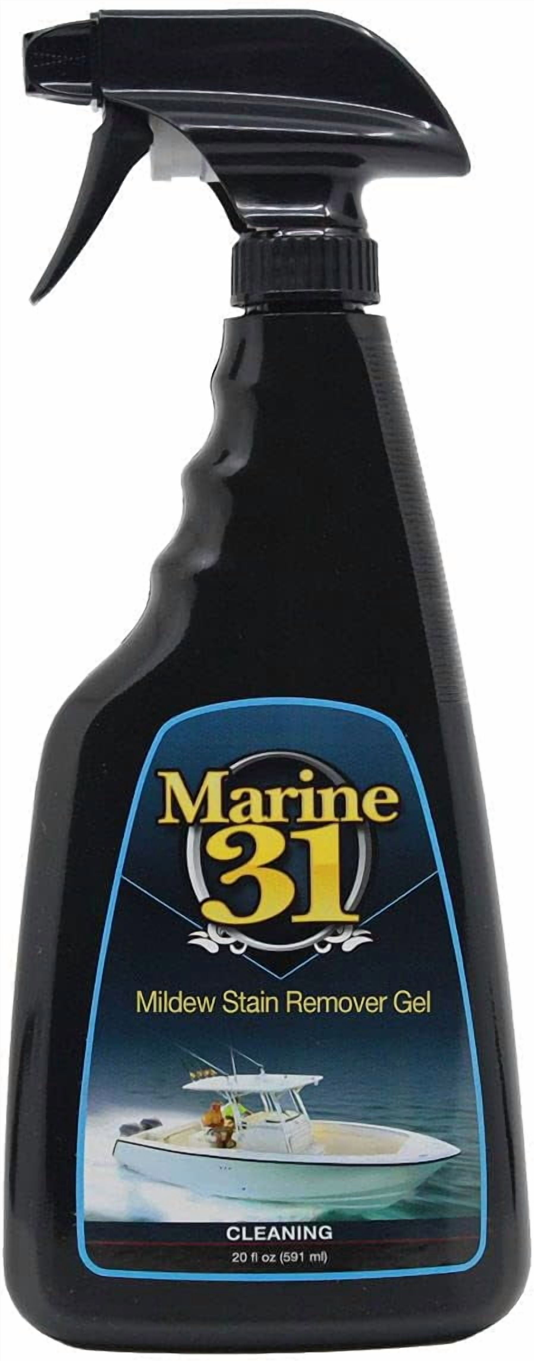 Marine 31 Mildew Stain Remover Gel | Thick Gel Formula for Marine, Boat ...
