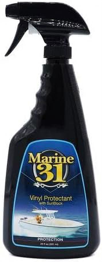 Marine 31 Vinyl Protectant with Sunblock | Prevents Fading & Cracking ...