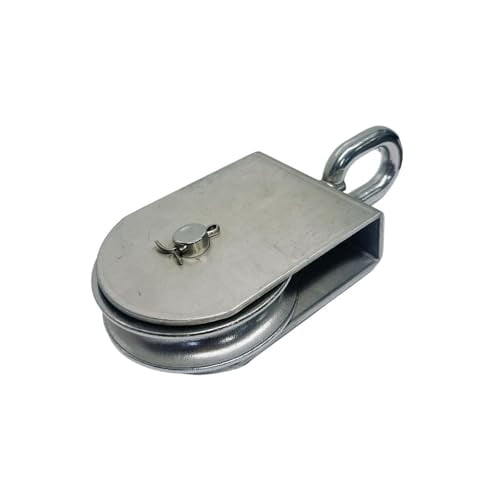 Marine 4" Sheave Square Block 5/8" Rope Wire Pulley 2000Lb WLL ...