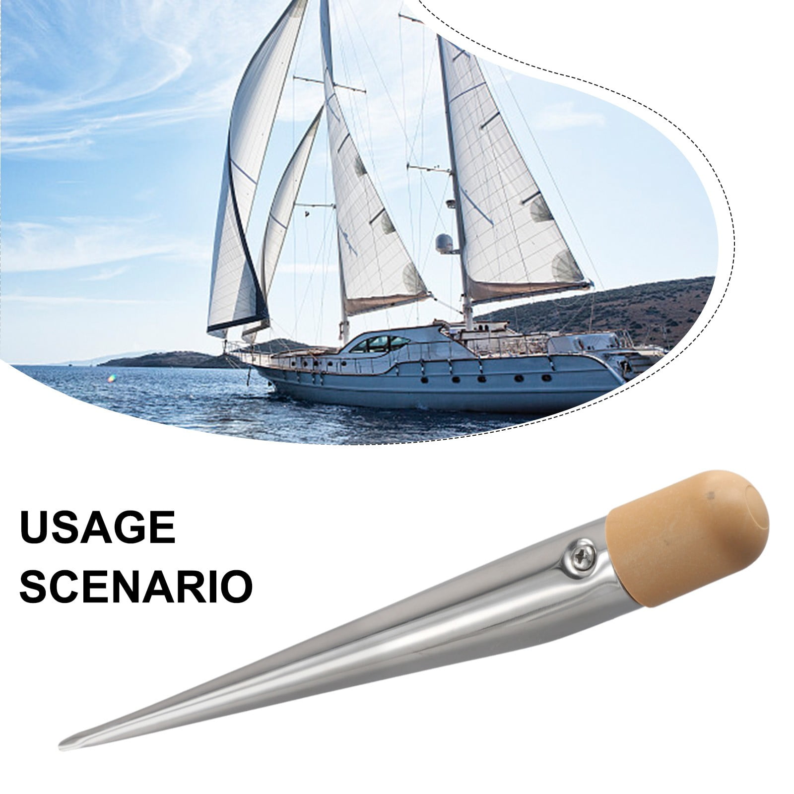 Marine Accessories Marine Rope Threader Splicing Spike Tool Spike Wire ...