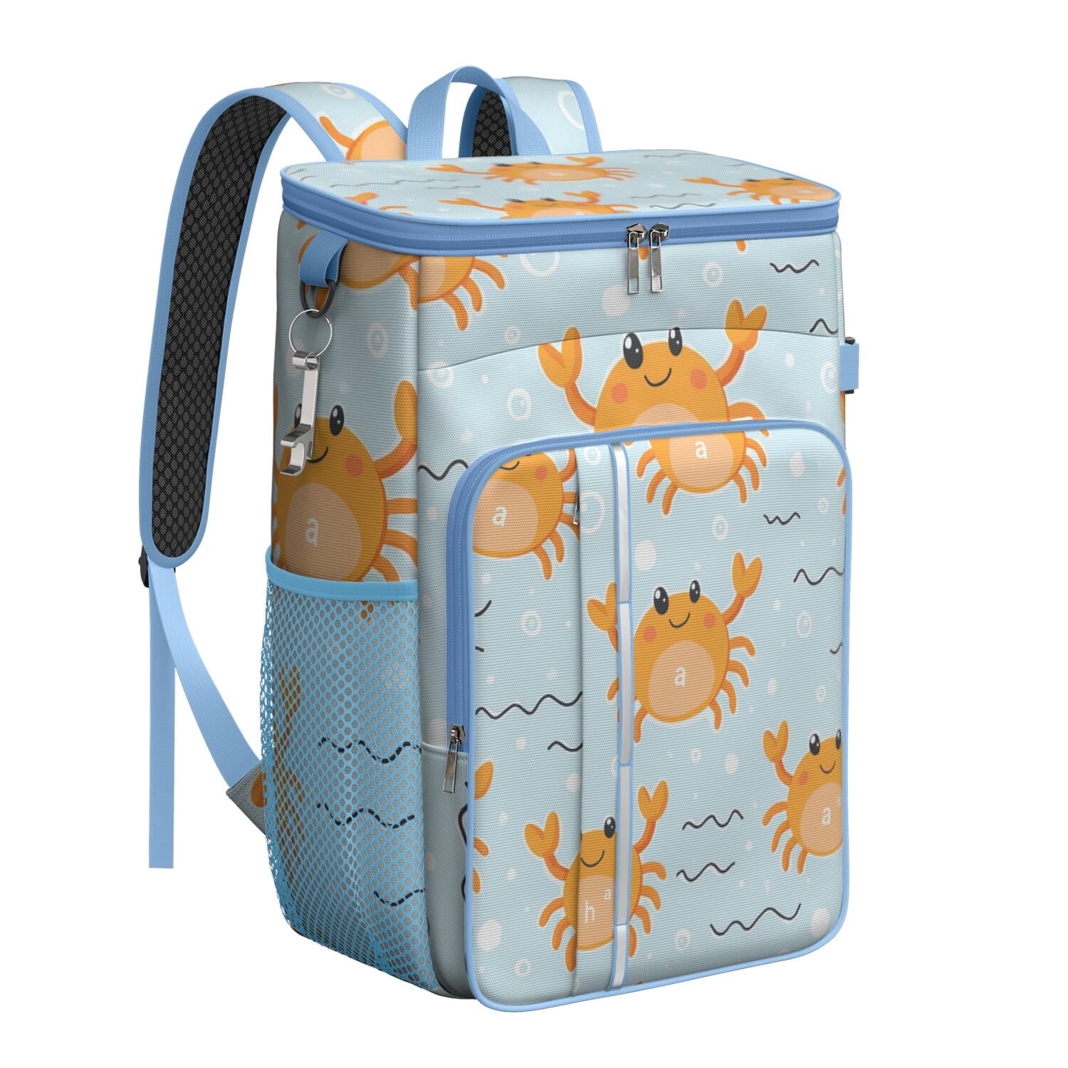 Marine Adorable Crab Cooler Backpack Insulated Waterproof Leak Proof ...
