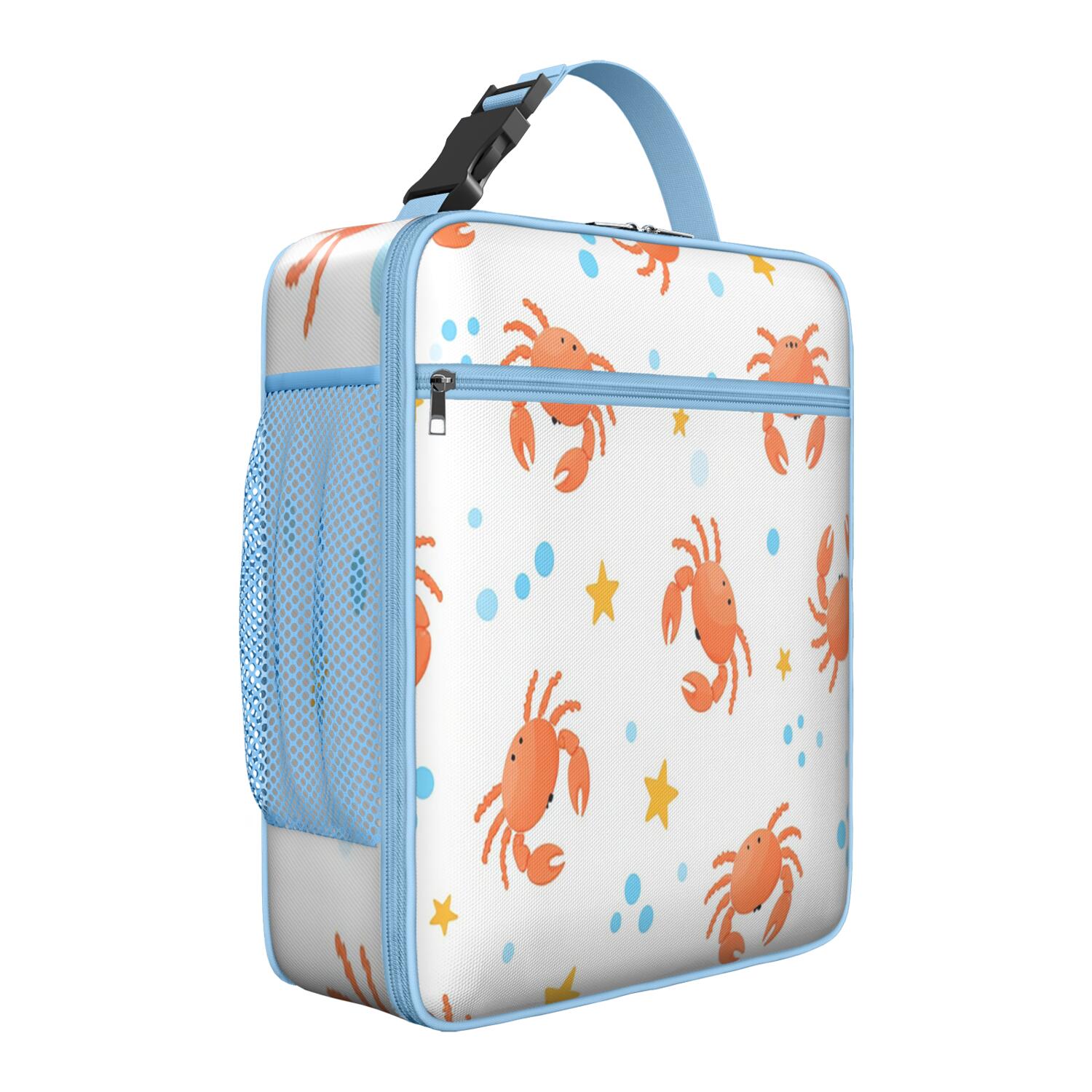 Marine Adorable Crab Lunch Box Insulated Lunch Bag Box Women Men ...