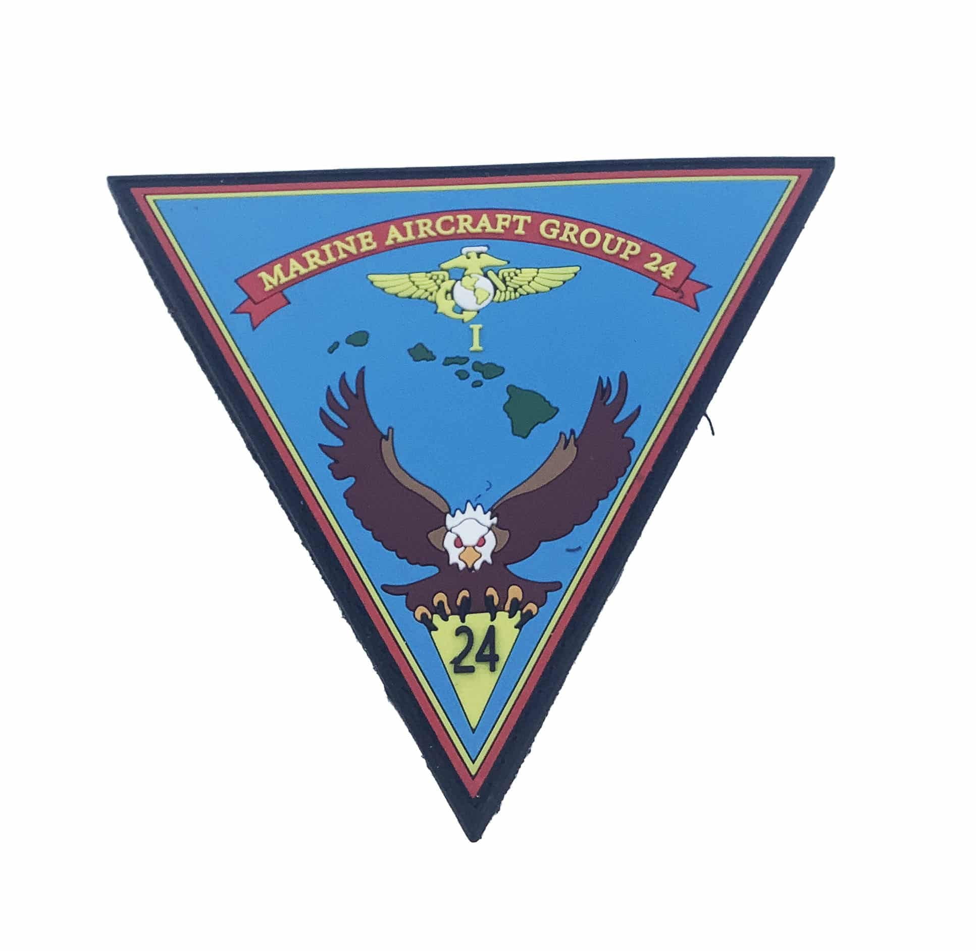Marine Aircraft Group MAG 24 PVC Patch- With Hook Loop - Walmart.com