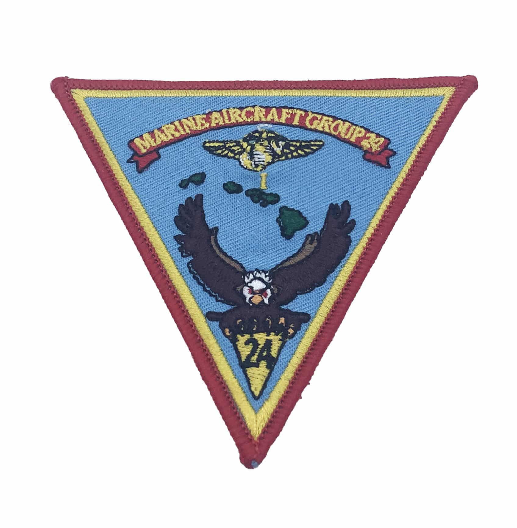 Marine Aircraft Group MAG 24 Patch- With Hook Loop - Walmart.com