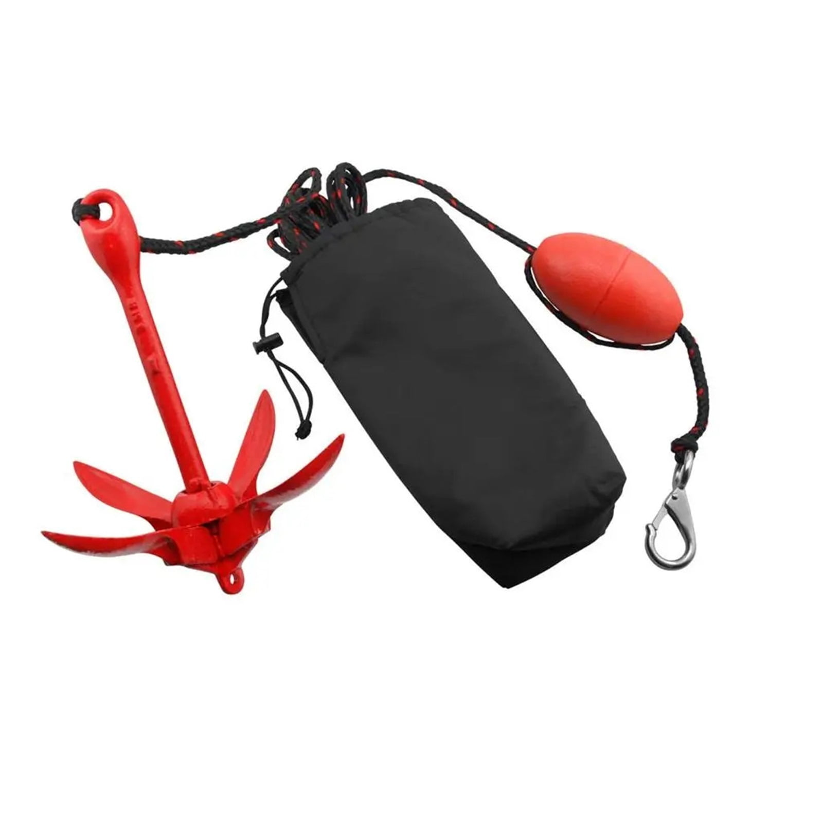 Marine Anchor, Grapnel Anchor Kit For, Canoes Paddle Boards (3.3 Lbs ...