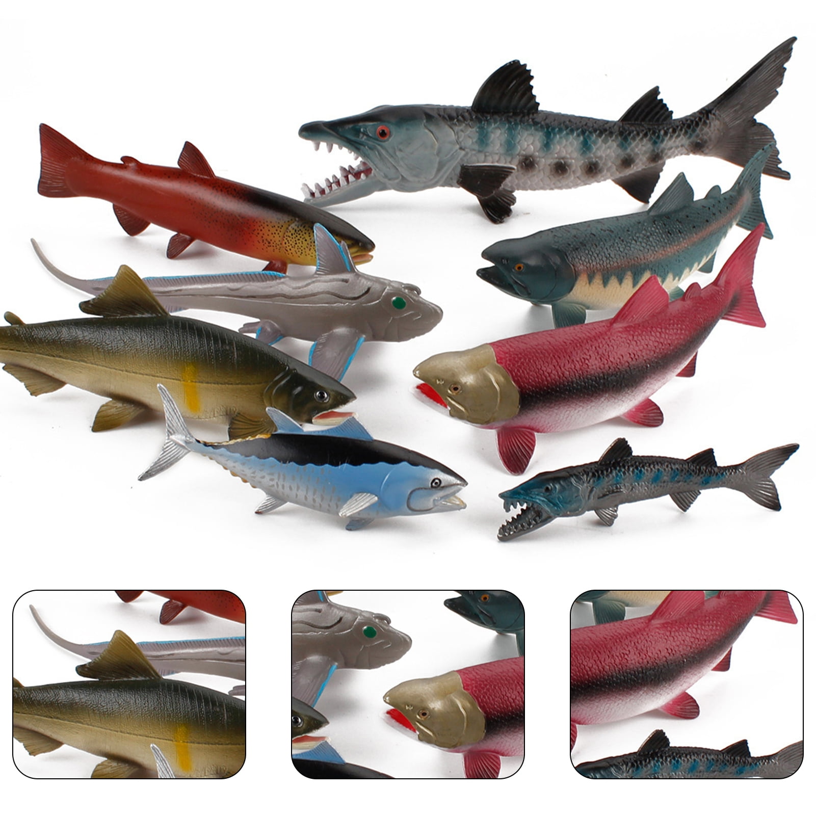 Marine Animal Figure Creative Realistic PVC Educational Cognitive Sea ...