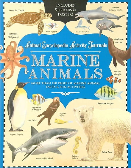 Marine Animals: More than 150 Pages of Marine Animal Facts & Fun ...