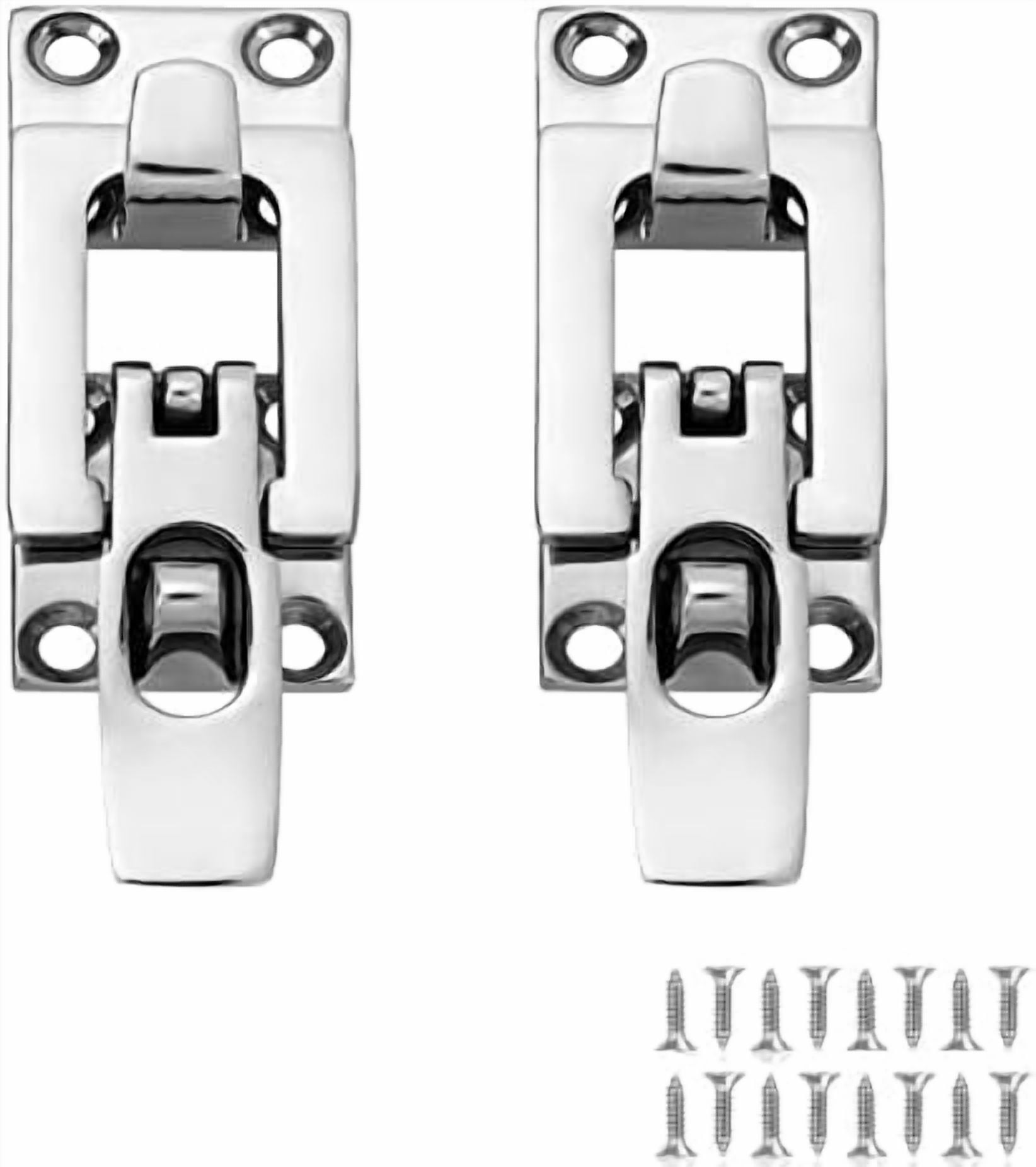 Marine Anti-Rattle Square Latches for Boat Door Hatch, Hold Down Clamp ...