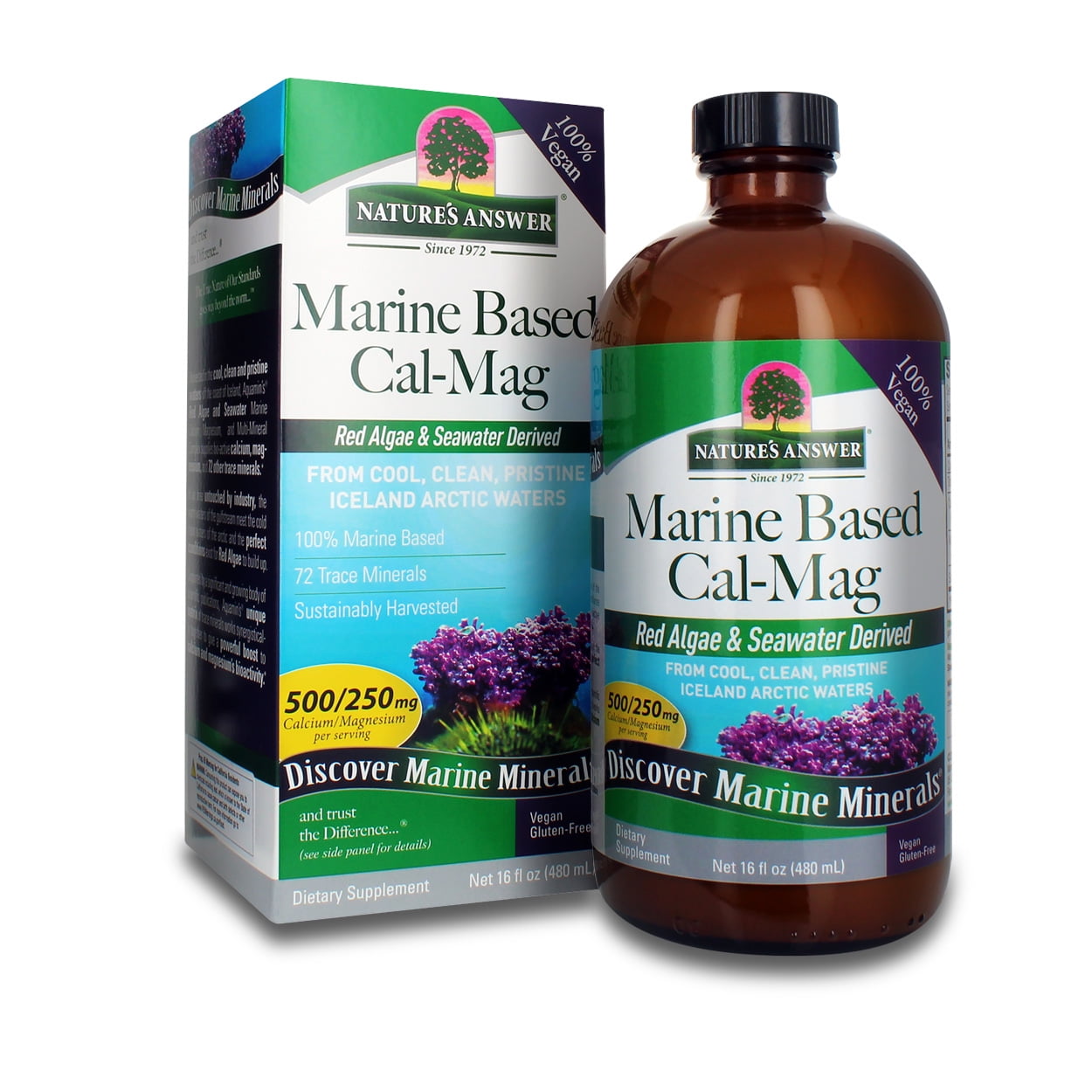 Marine Based Cal/Mag 500/250 Liquid 16oz - Walmart.com