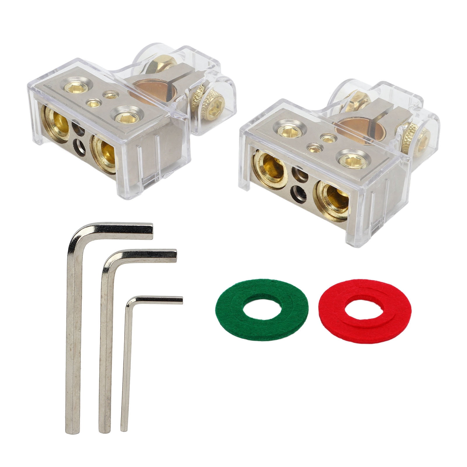 Marine Battery Terminals 2 Pcs Battery Terminal Connectors 0/2/4/6/8AWG ...