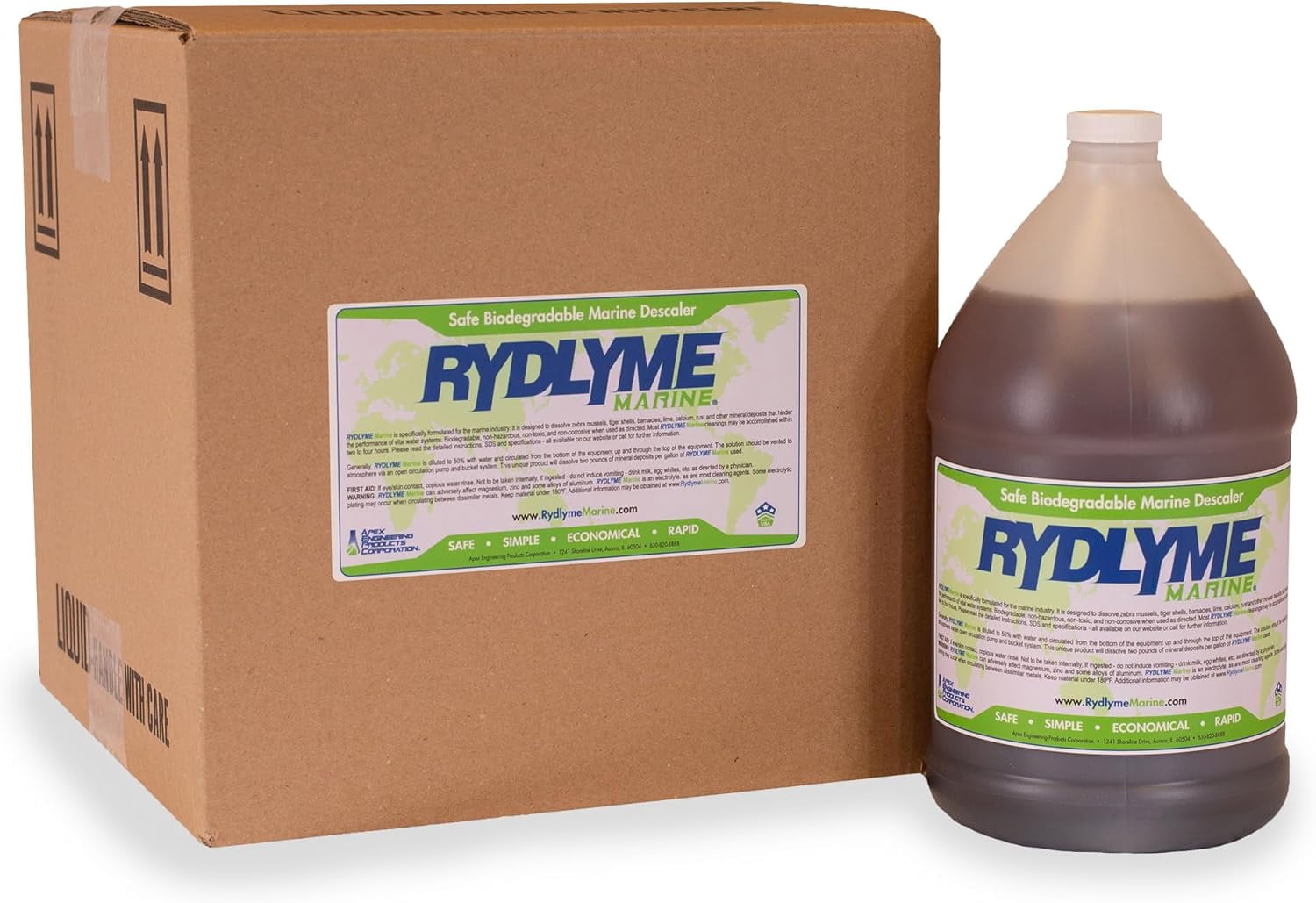 Marine Biodegradable Descaler (4, Gallon Bottle) - Walmart.com