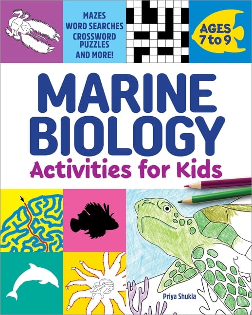 Marine Biology Activities for Kids: Mazes, Word Searches, Crossword ...