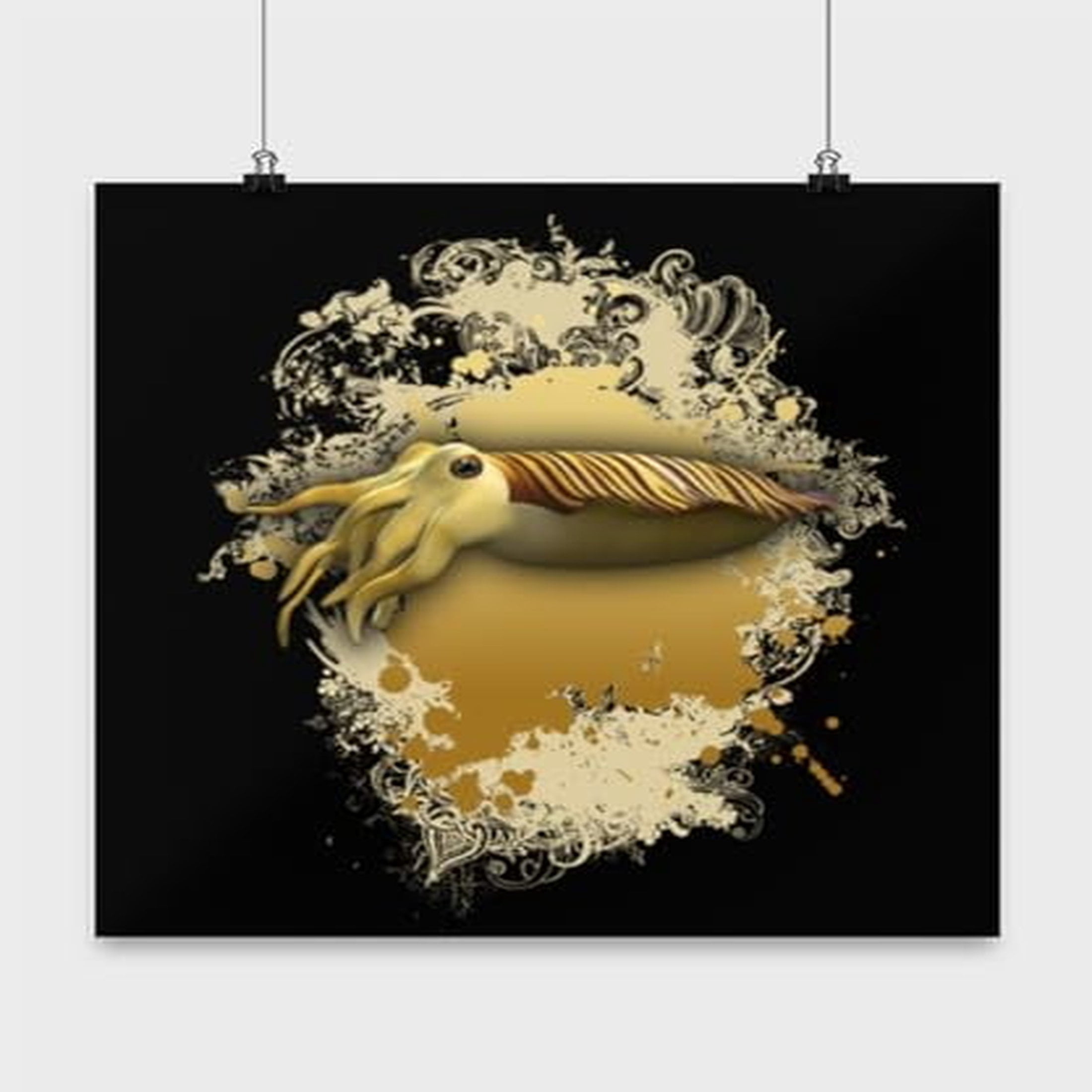 Marine Biology Poster - 13x13 - Ocean Life Wall Decor Gift - Walmart.com