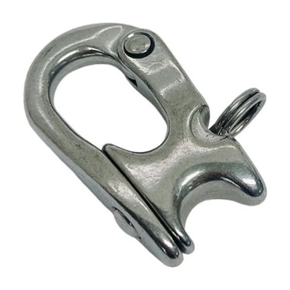 Marine Boat 2" Rope Sheet Snap Shackle Rope 1,000 Lbs WLL Stainless ...