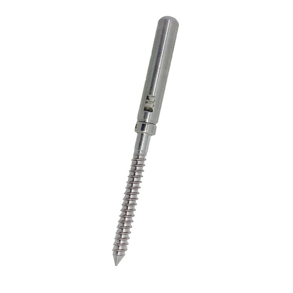 Marine Boat 3/16" Cable Lag Swage Stud Cable Railing Rail T316 ...