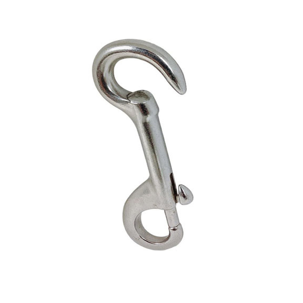 Marine Boat 5"L Bolt Snap Hook Open Eye Bolt Hook Snap Lock Stainless ...