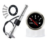 Marine Boat Car Fuel Level Sensor With Indicator Tank Meter 0~190 Ohm ...