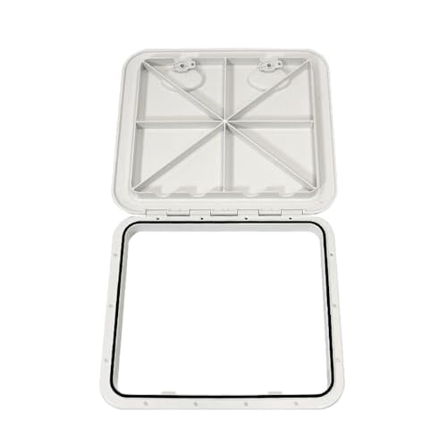 Marine Boat Deck Access Hatch & LID 20" X 18" - White 510mm x 460mm ...