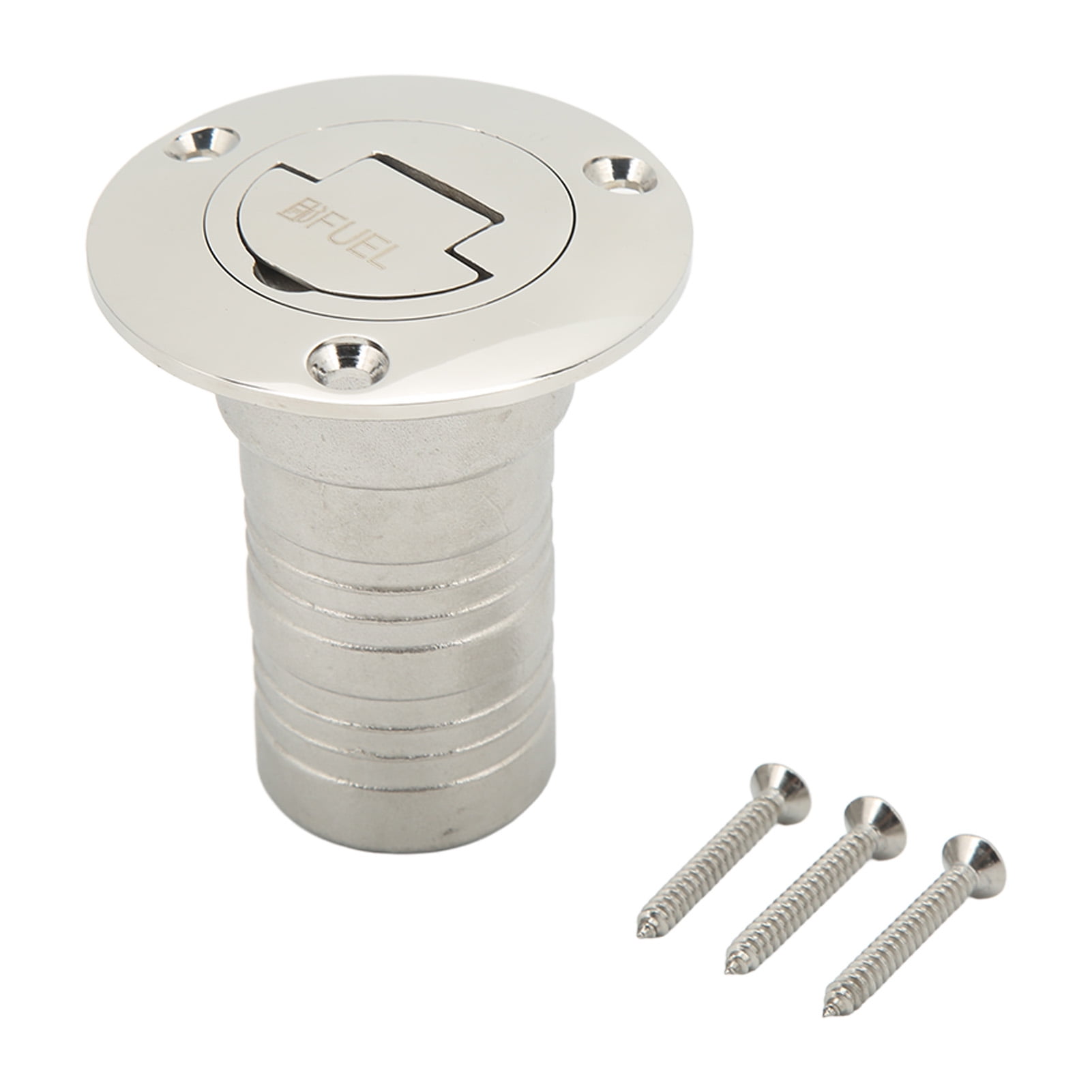 Marine Boat Deck Filler with Keyless Cap Stainless Steel Mirror ...