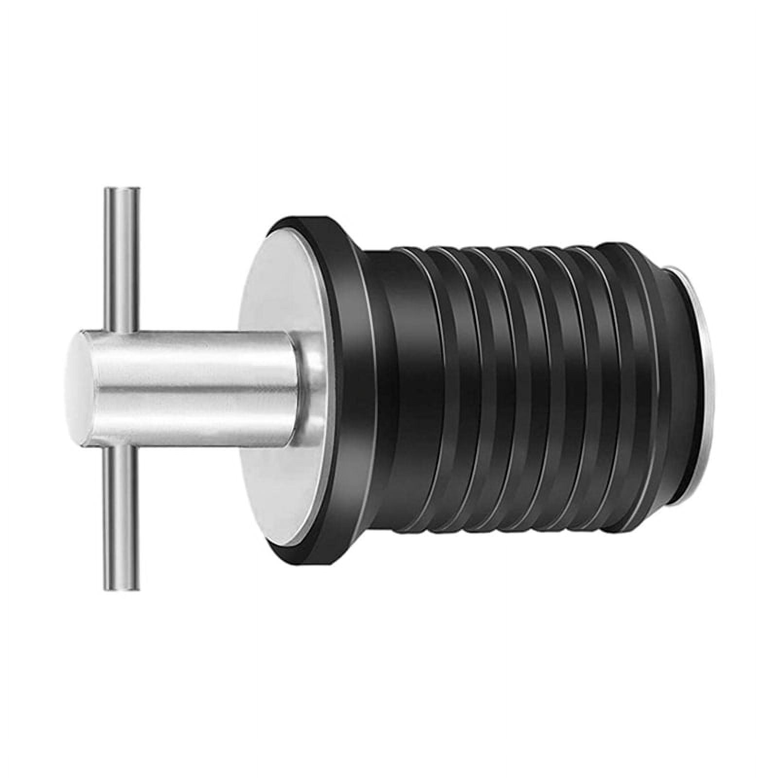 Marine Boat Drain Plug T-Handle Screw Adjustable Rubber Deck Drain Plug ...