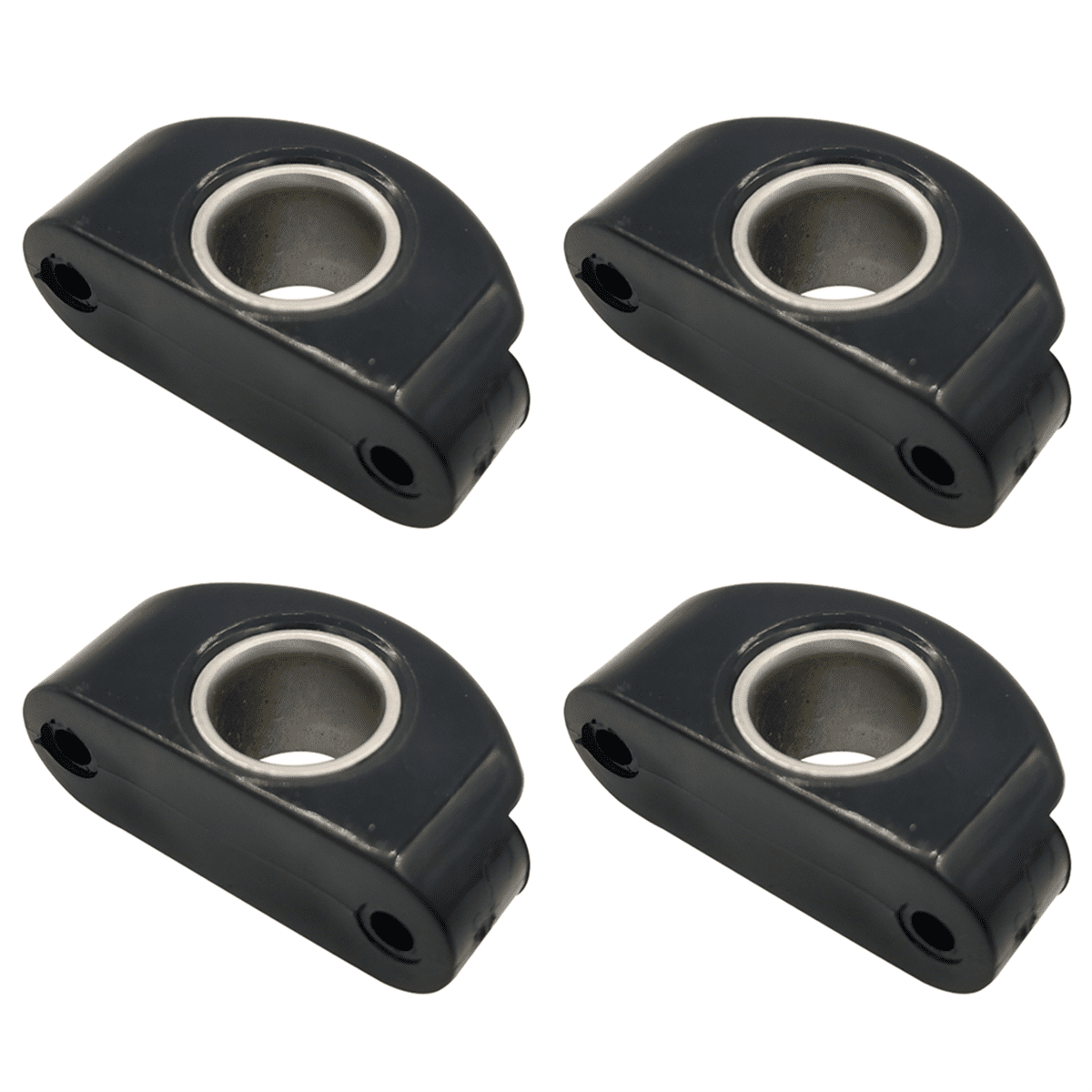 Marine Boat Fairlead Black Nylon Bullseyes 12 mm 1/2inch STAINLESS ...