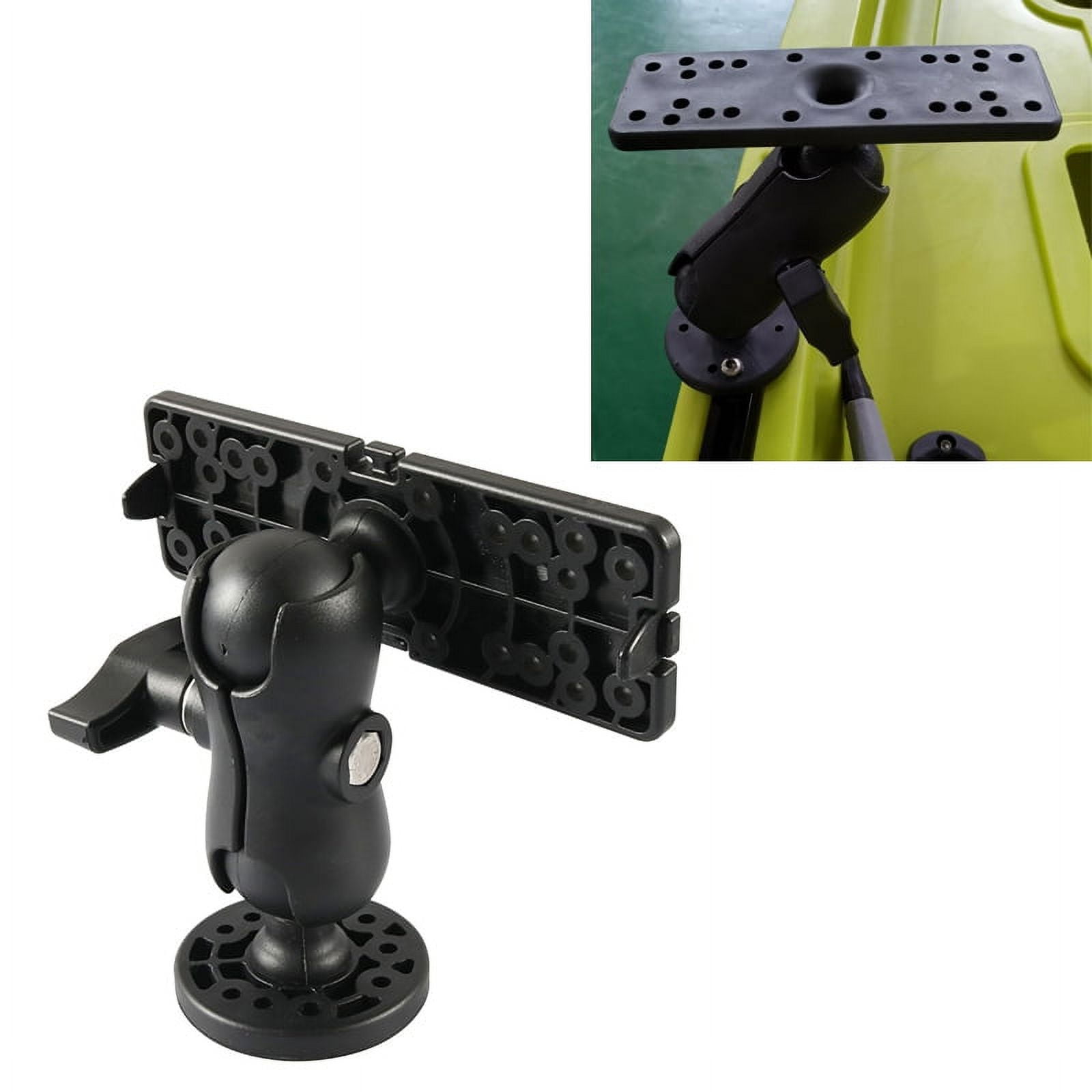 Marine Boat Fishfinder Bracket 360 Degree Depth Base Mount Universal ...