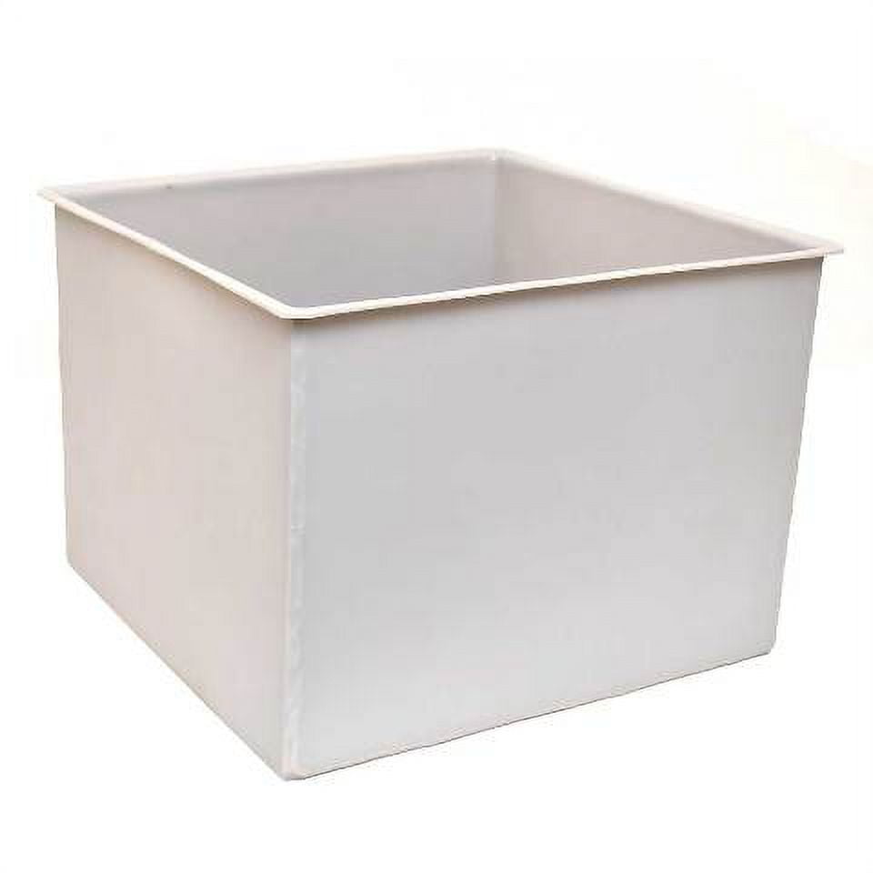 Marine Boat Livewell Tank | 18 Gallon 21 1/4 x 20 1/4 Inch Gray Poly ...