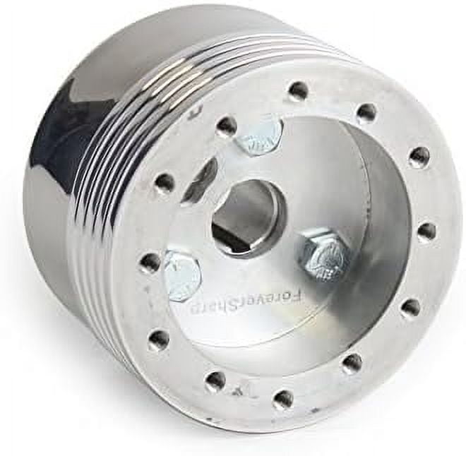 Marine Boat Polished Hub Adapter Keyway for Steering Wheel Nardi 6 Hole ...