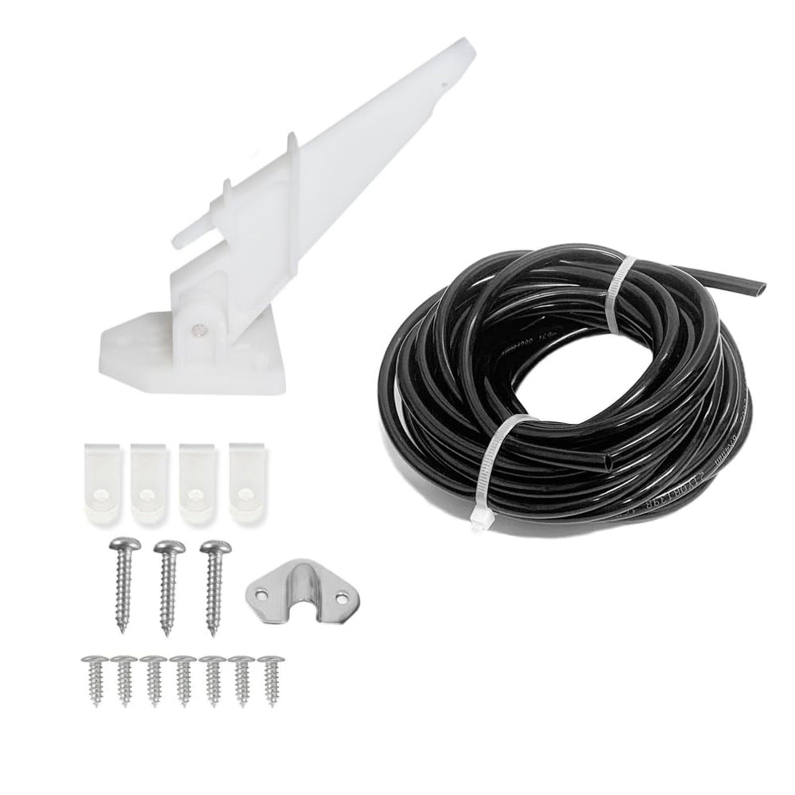 erfcxs Marine Boat Speedometer Kit with Automatic Kick Up Tube Assembly ...