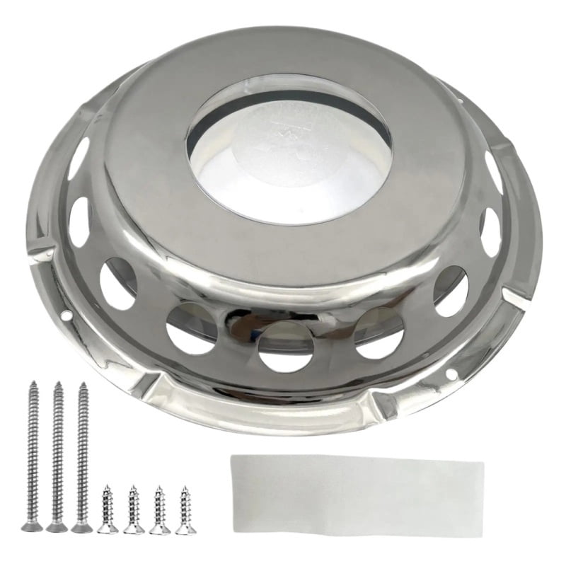 Marine Boat Vent Ventilation Silver with Mounting Screws Marine Cabin ...
