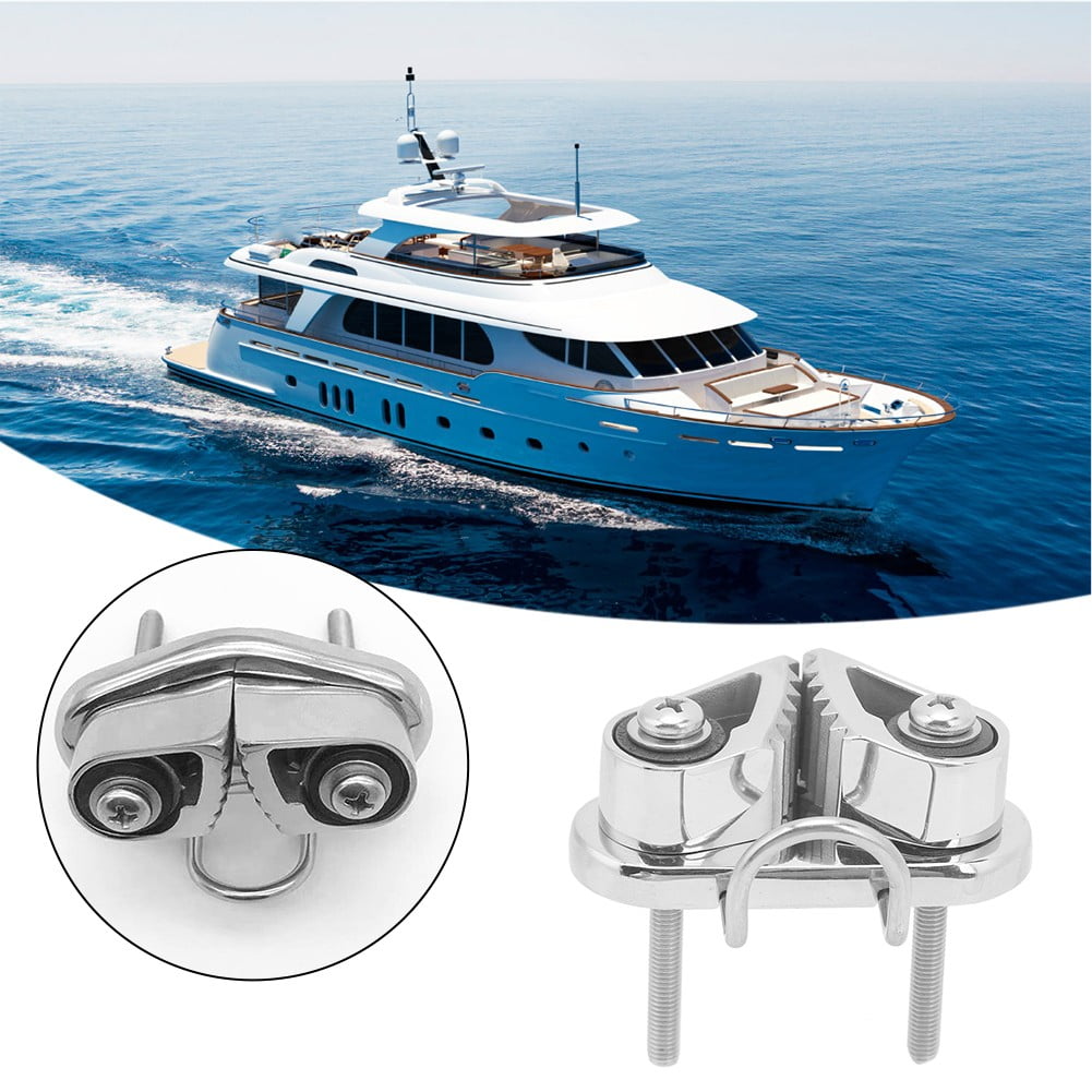 Marine Cam Cleat 316 Stainless Steel For 3 To12Mm Rope Sailing Cleat ...