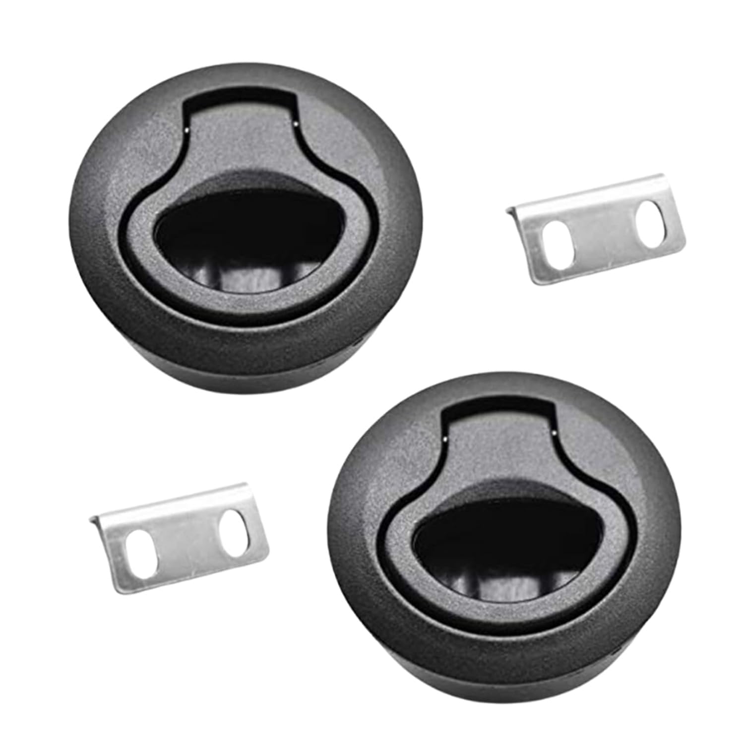 MARINE CITY Nylon Round Hatch Flush Pull Stem Latch, 2-2/5 Inch ...