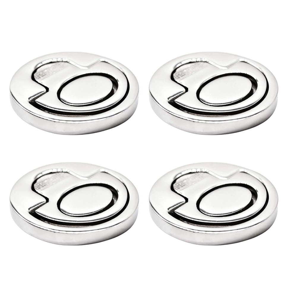MARINE CITY Round Spring Loaded Flush Lifting Ring, 316-Grade Stainless ...