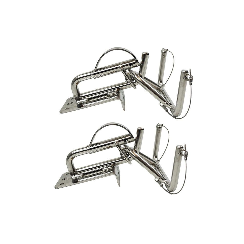 Marine City 316 Stainless Steel Snap Insta-Lock Quick Davits for ...