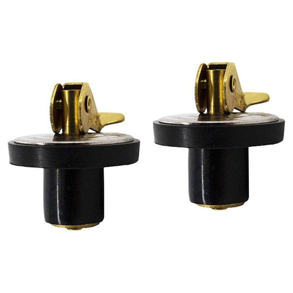 Marine City Brass Snap Lock Baitwell Plugs - 1/2 inch Sold per Pack of ...