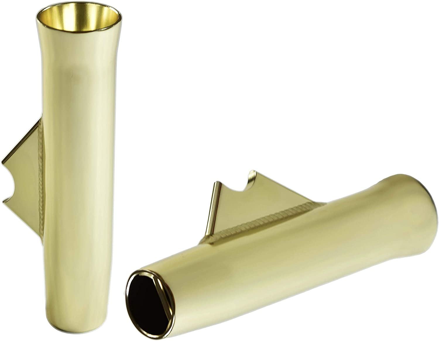 Marine City Gold Powder Coating Aluminum Flared Weld on White Vinyl ...