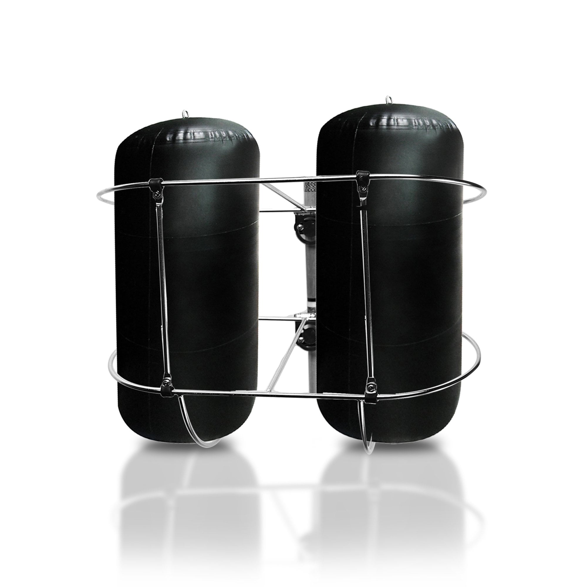 MARINE CITY Stainless-Steel Fender Rack Gloss Finish Easy Use Holder ...