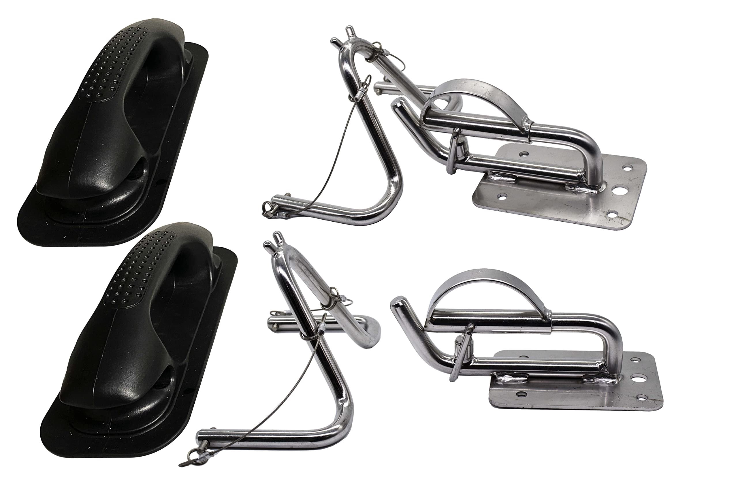 MARINE CITY Quick Release Snap Davits Set 304 Stainless Steel, 150 lb ...