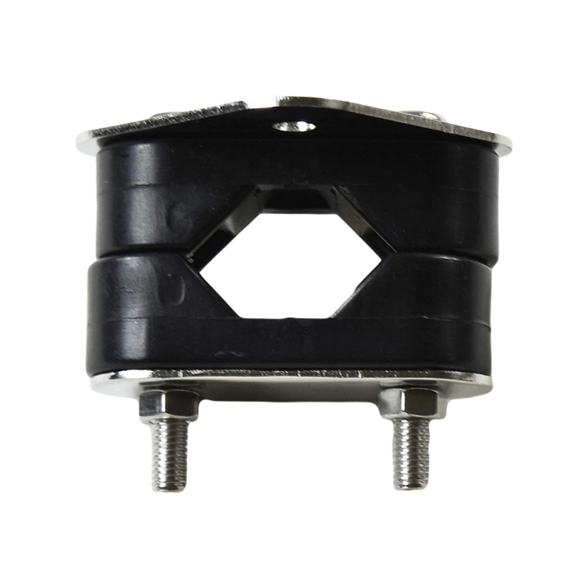 MARINE CITY Nylon Black Rail Mount Brackets, Universal Fit for 7/8-1 ...