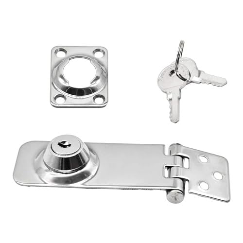 MARINE CITY 316 Grade Stainless Steel Easy Install Door Hasps Heavy ...
