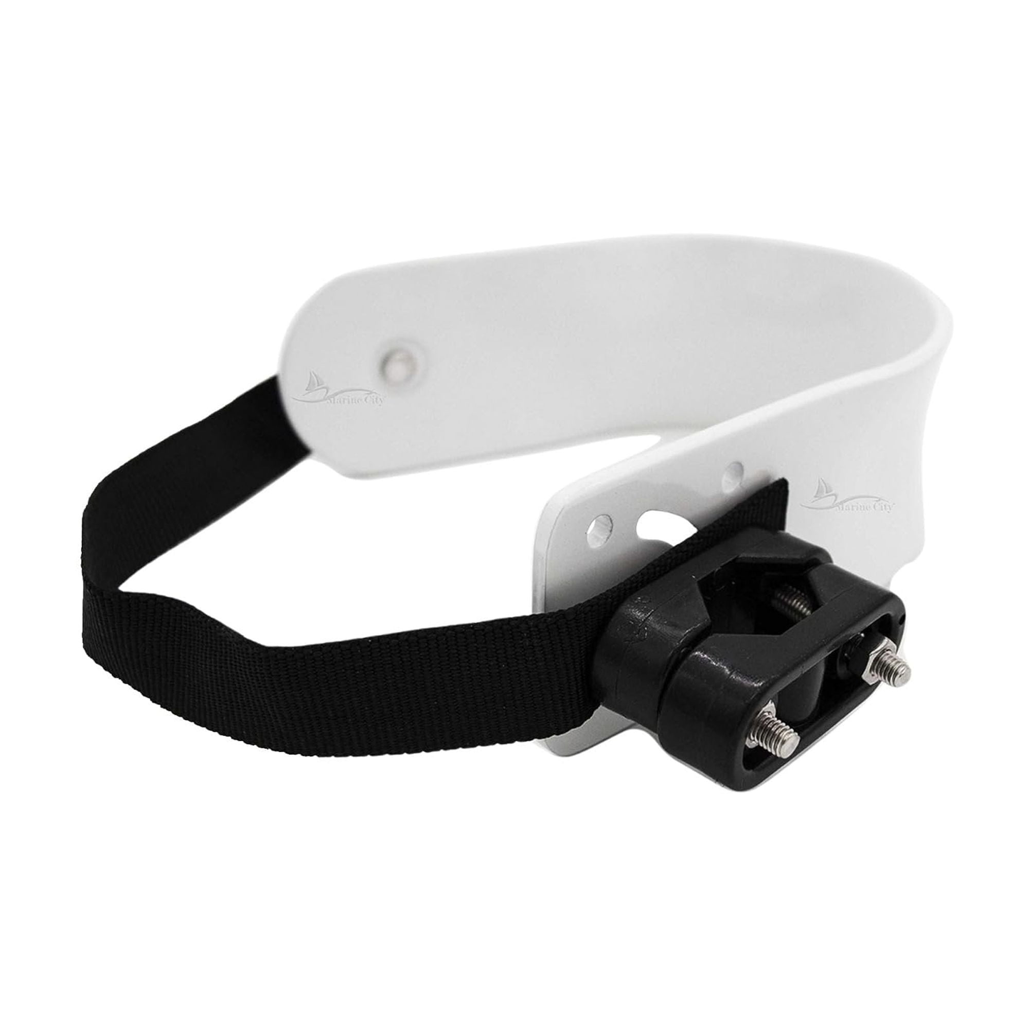 MARINE CITY White Powder Coated Aluminum Life Ring Holder for Boat ...